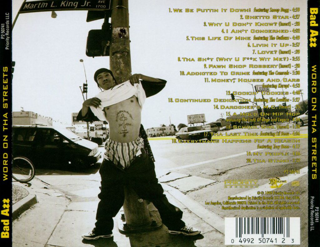 Bad Azz - Word On Tha Streets (CD) | RAPSOURCE.NET