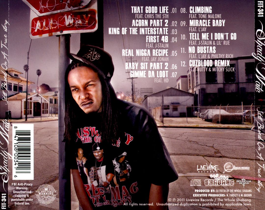 Shady Nate - Still Based On A True Story (CD) | RAPSOURCE.NET