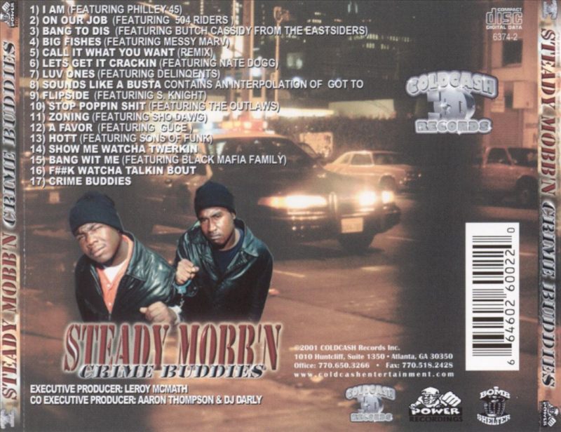 Steady Mobb'n - Crime Buddies (CD)